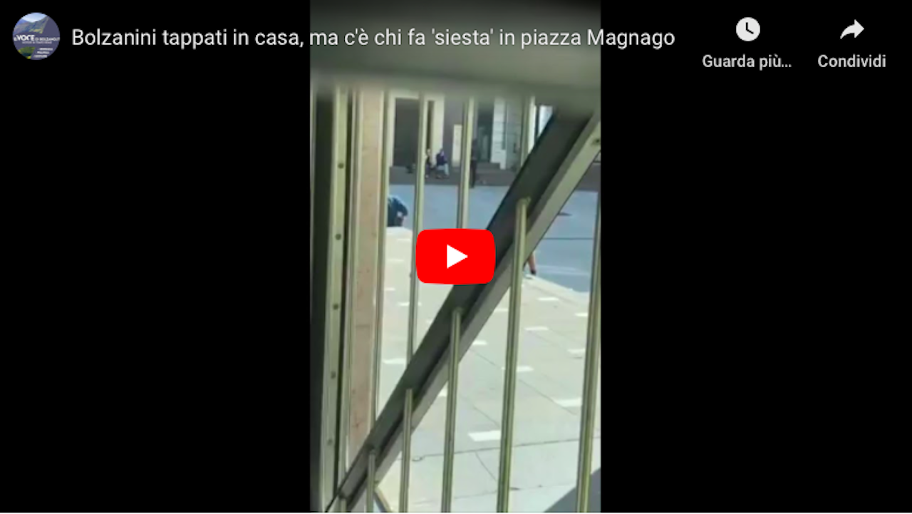 'Siesta' in piazza Magnago, arriva la Polizia. Vettori: "Giusto l ...