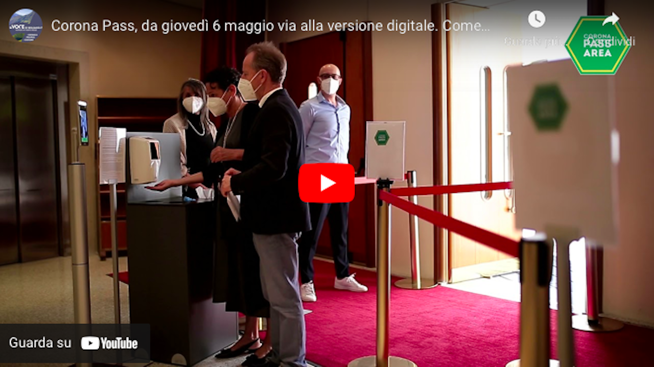 Corona Pass, da giovedì 6 maggio via alla versione digitale. Come ...