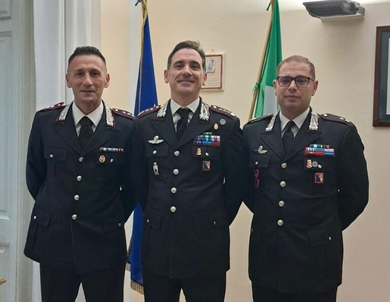 Cambio ai vertici: il Maggiore Tosoni cede il comando al Capitano ...